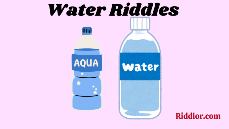 200+🌊 Water Riddles💧for 2025 with Answers