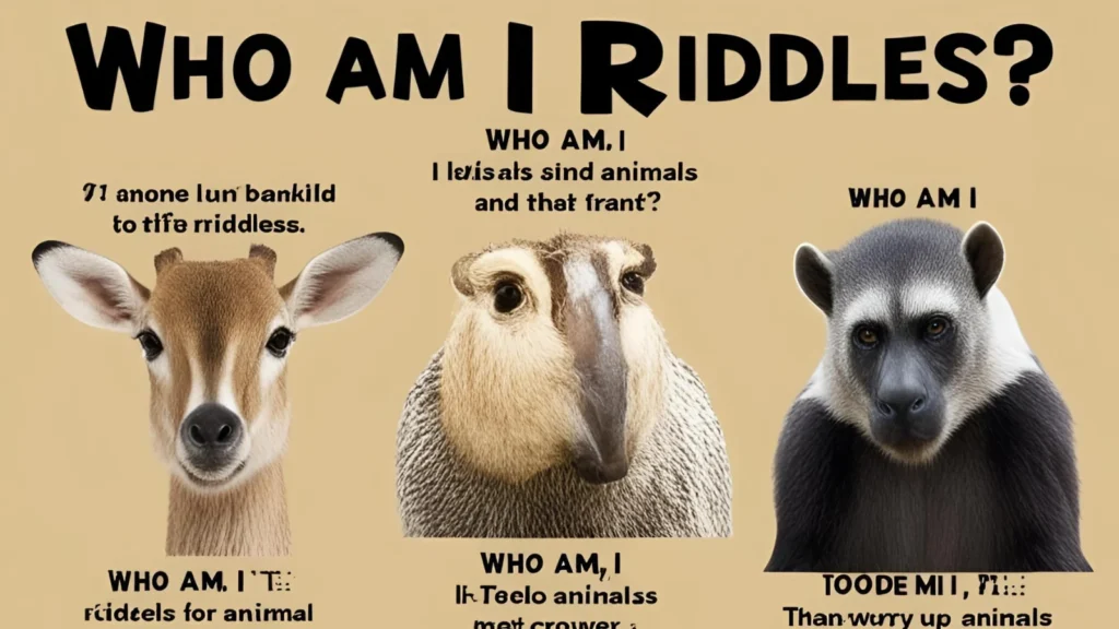 279 Who Am I Riddles – Animals With Answers For 2025
